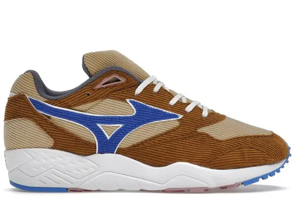 Mizuno Contender Kazoku Shinzo Paris Sneakers - Brown/beige/blue