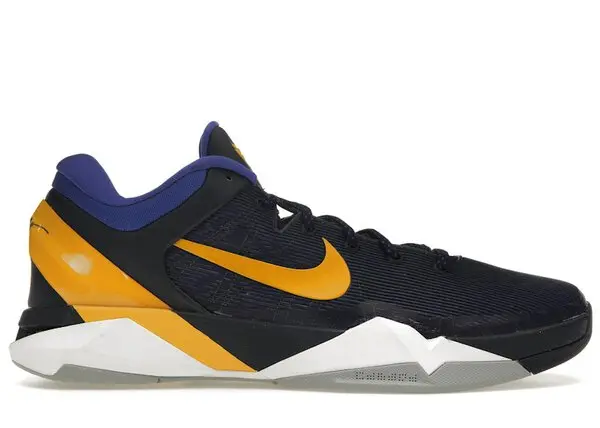 Nike Kobe 7 System Sneakers - Obsidian/university Gold/game Royal