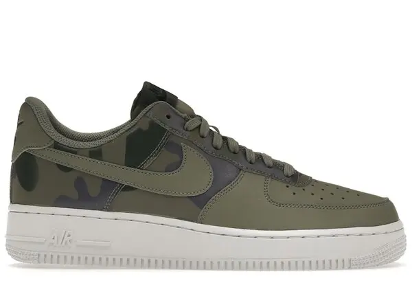 Nike Air Force 1 Low Camo Sneakers - Dark Stucco/dark Raisin