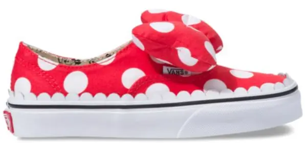 VANS Authentic Gore Disney Minnie Mouse Bow