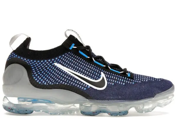 Nike Air Vapormax 2021 Fk Sneakers - Midnight Navy/photo Blue/white