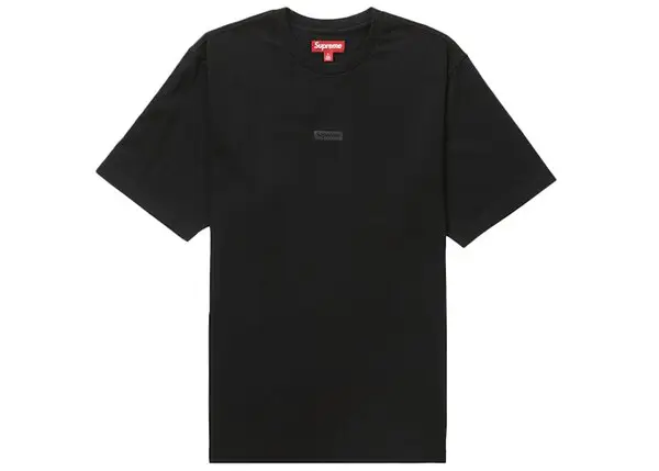 Supreme High Density Small Box Short Sleeve Top - Black
