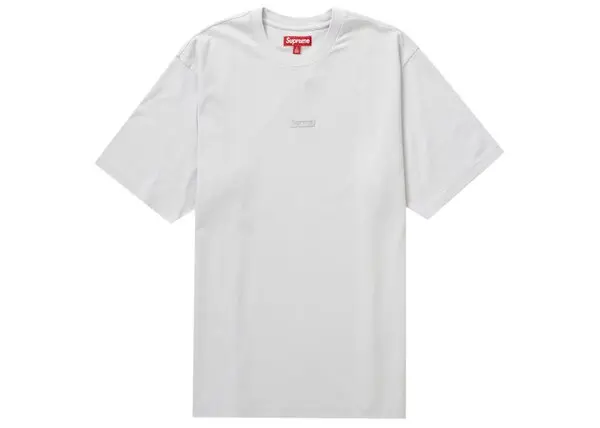Supreme High Density Small Box Short Sleeve Top - Grey