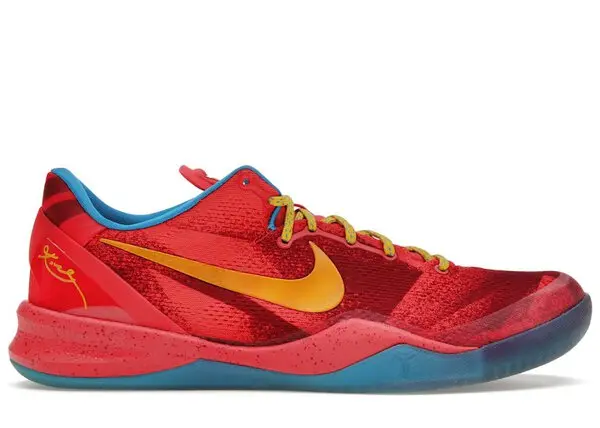 Nike Kobe Year Of The Horse Sneakers - Light Crimson/bright Citron/vivid Blue