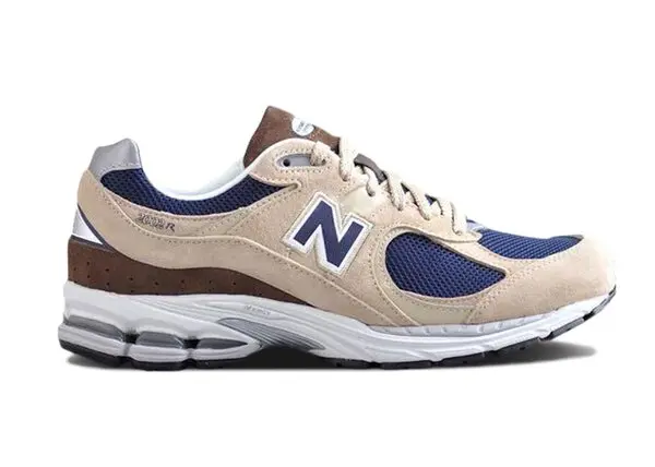 NEW BALANCE 2002rin Sneakers - Beige/navy Blue