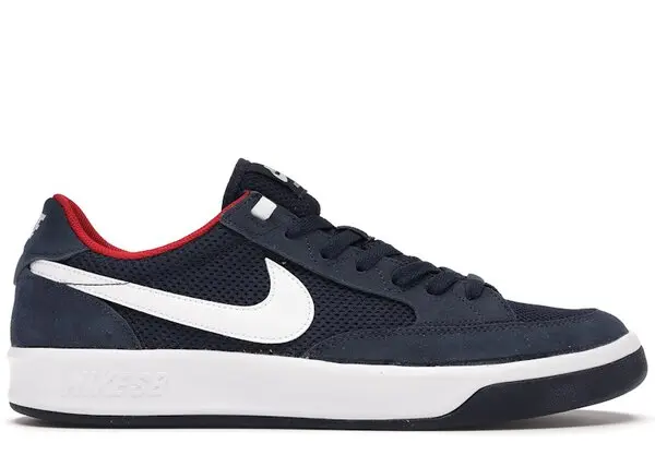 Nike Adversary Sneakers - Midnight Navy Blue/university Red
