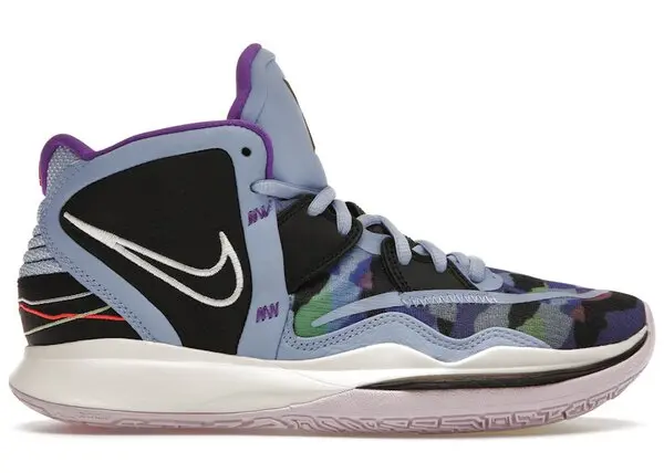 Nike Kyrie Infinity Camo Sneakers - Aluminum/sail/black