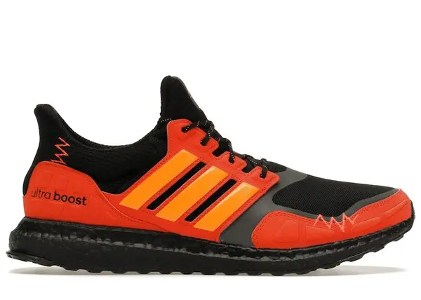 Adidas Ultra Boost S&l Sneakers - Core Black/flash Orange/solar Orange