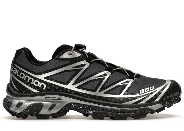 SALOMON Xt-6 Atmos Stars Collide Sneakers - Black/silver
