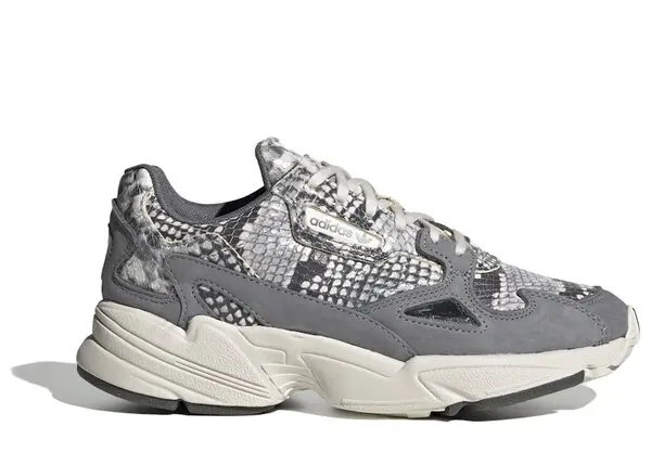 Adidas Falcon Sneakers - Crystal White/ Crystal White/ Grey Two