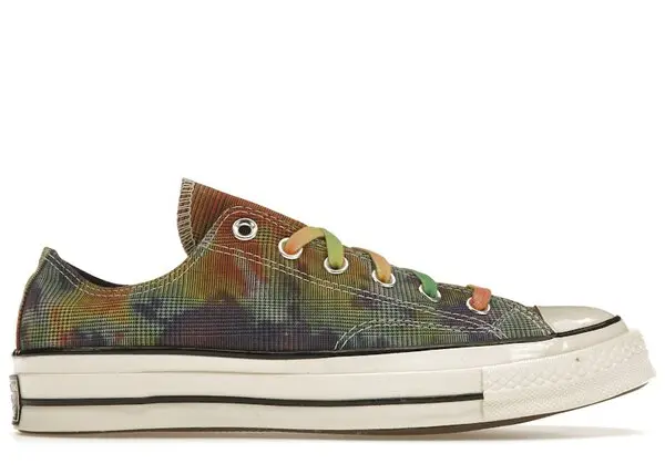 CONVERSE Chuck Taylor All Star 70 Ox Tie Dye Plaid - Sundress/blue Iris/sail Blue