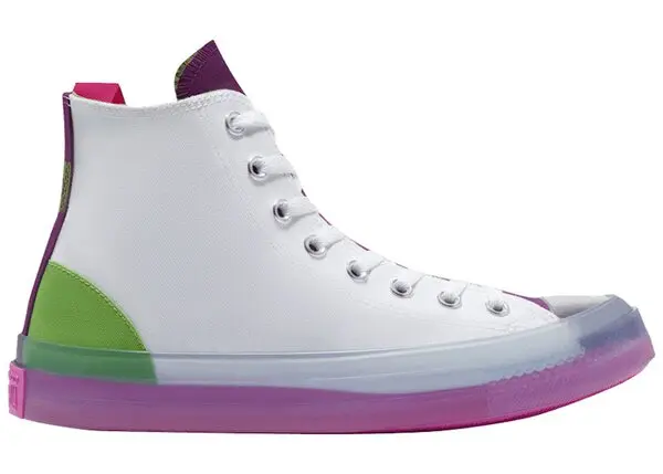 CONVERSE Chuck Taylor All Star Cx Hi Sneakers - White/bold Wasabi