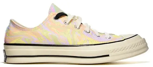 CONVERSE Chuck Taylor All Star 70 Ox Marblein Sneakers - Egret/multi