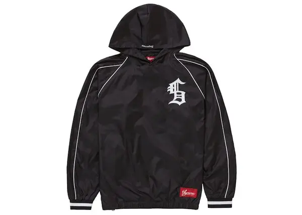 Supreme Hooded Pullover - Black