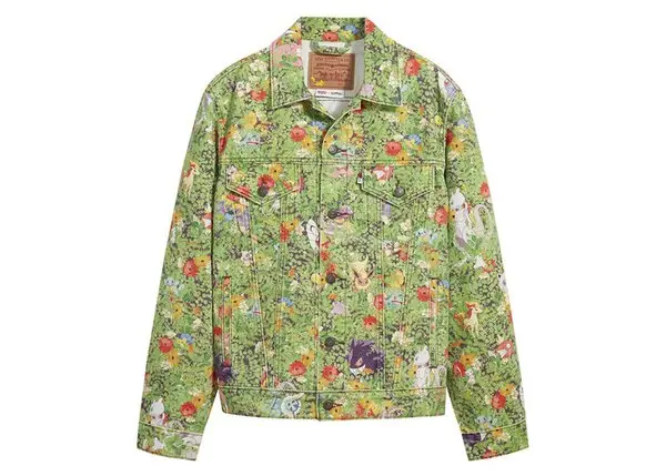 LEVI'S X Pokémon Vintage Fit Trucker Jacket - Garden
