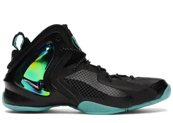 Nike Lil Penny Posite Sneakers - Black/reflective Silver