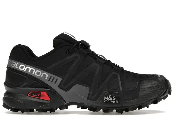 SALOMON Speedcross 3 Athletic Sneakers - Black/quiet Shade