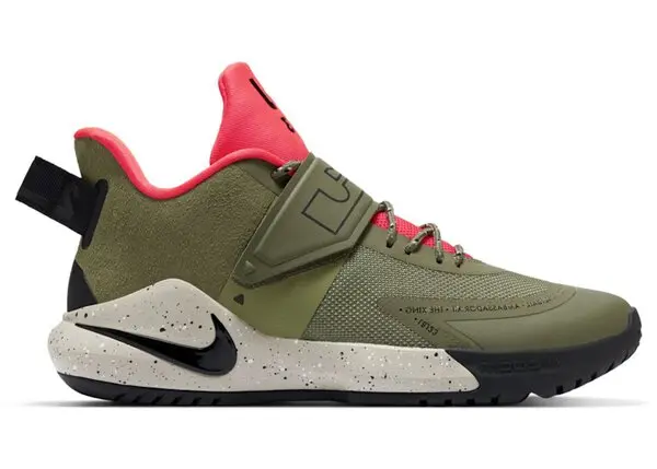 Nike Ambassador Athletic Sneakers - Thermal Green/black/medium Olive