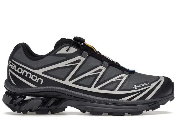 SALOMON Xt-6 Gore-tex Sneakers - Black/ebony/lunar Rock