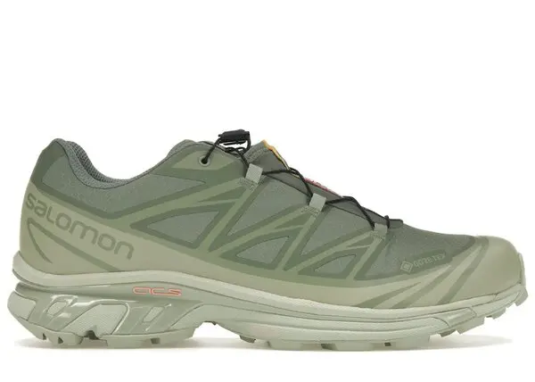 SALOMON Xt-6 Gore-tex Sneakers - Desert Sage/lily Pad/laurel Wreath