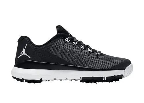 JORDAN Flight Runner Golf Shoe - Black/white/anthracite