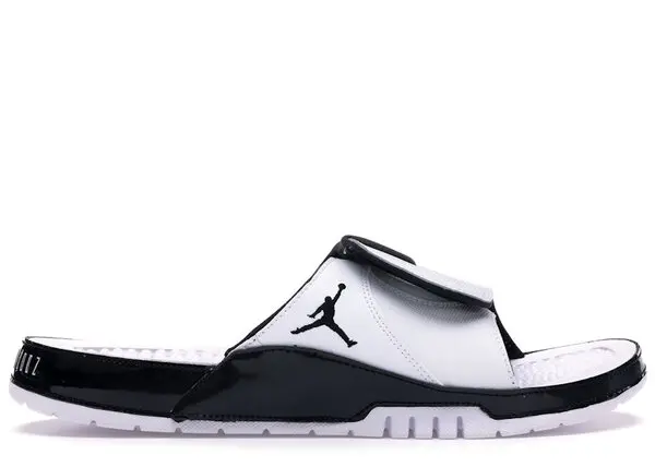 JORDAN Hydro Retro Slides - White/black/concord