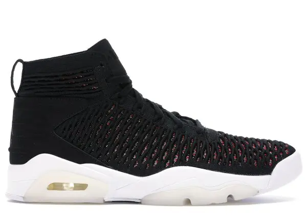 JORDAN Flyknit Elevation 23 Sneakers - Black/university Red