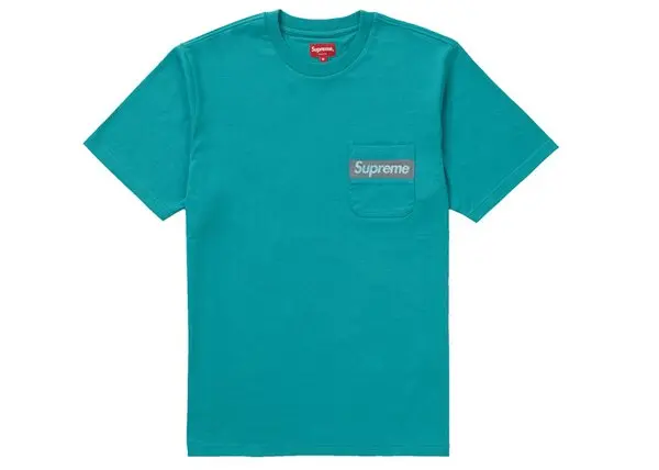 Supreme Mesh Stripe Pocket Tee Shirt