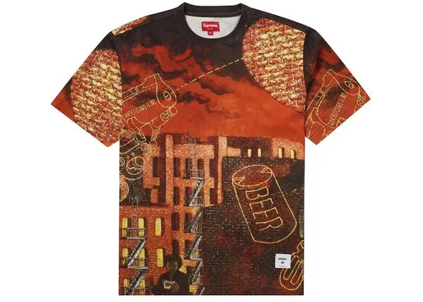 Supreme Martin Wong Ridge Street Short Sleeve Top - Multicolor