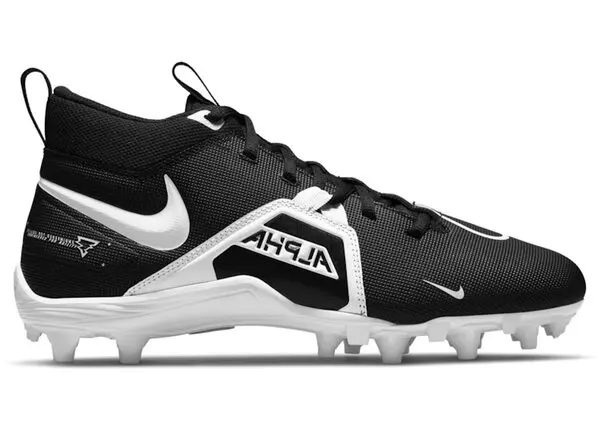 Nike Alpha Menace Varsity 3in Athletic Shoes - Black/white