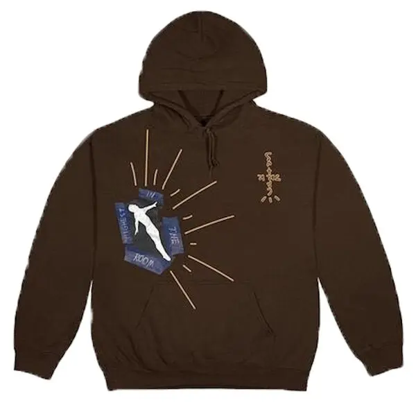 TRAVIS SCOTT Highest In The Room Not For Decoding Hoodie - Brown