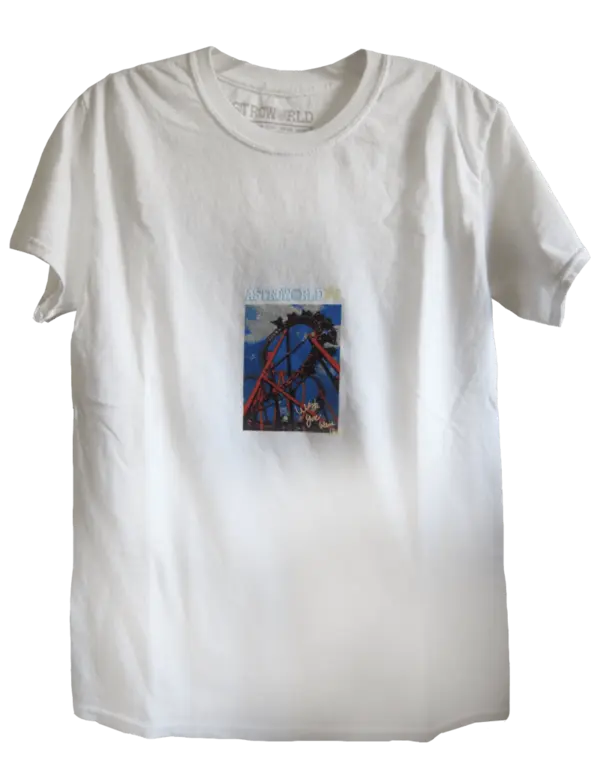 TRAVIS SCOTT Roller Coaster Tee Shirt