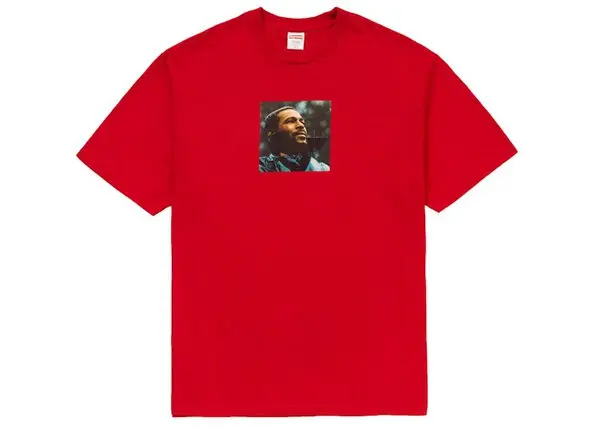 Supreme Marvin Gaye Tee Shirt - Red