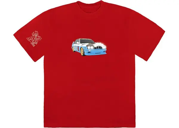 TRAVIS SCOTT Jackboys Vehicle T-shirt - Red