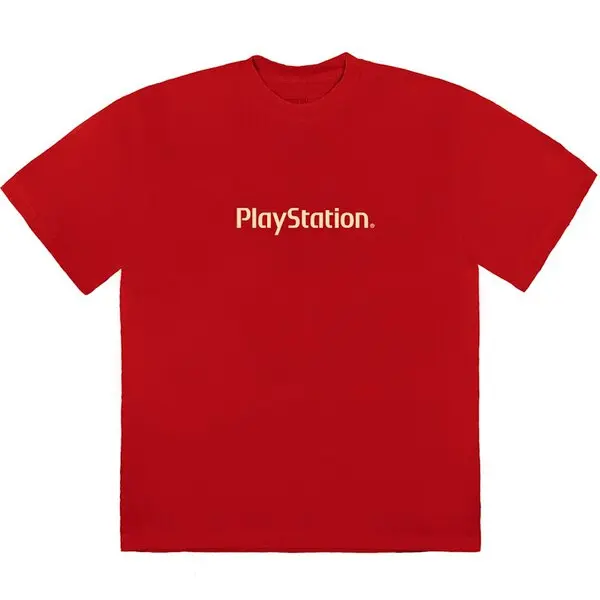 TRAVIS SCOTT Motherboard Logo Iv T-shirt - Red