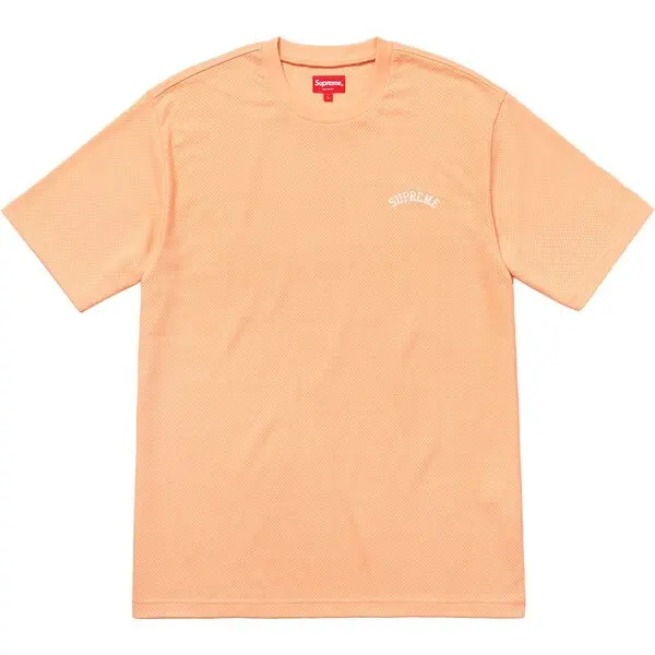 Supreme Mesh Arc Logo Tee Shirt