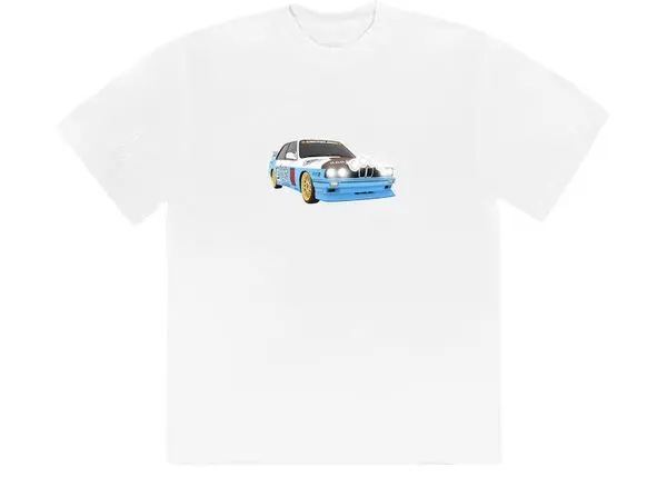 TRAVIS SCOTT Jackboys Vehicle T-shirt - White