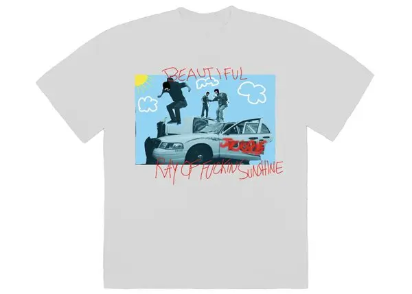 TRAVIS SCOTT Jackboys Ray Of Sunshine T-shirt