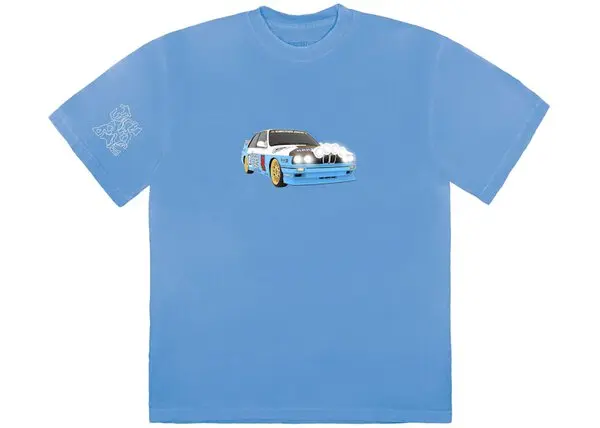 TRAVIS SCOTT Jackboys Vehicle T-shirt - Blue
