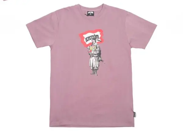 HARVEY NICHOLS Master Tee Shirt - Purple/grape Shake