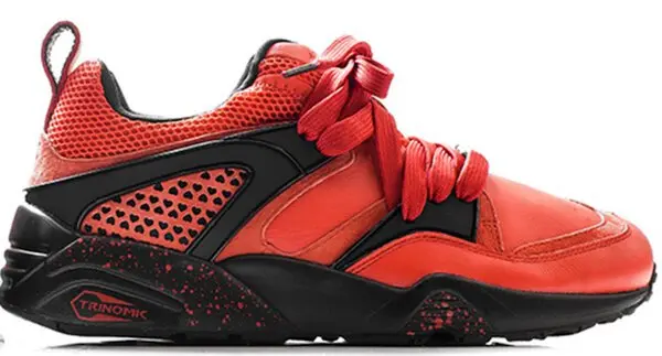 PUMA Blaze Of Glory Rise New York Is For Lovers Sneakers - High Risk Red/black