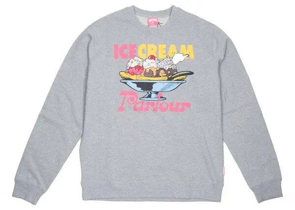 HARVEY NICHOLS Moon Crew Sweater - Gray