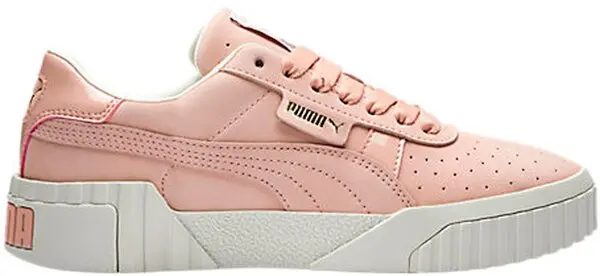 PUMA Cali Nubuck Sneakers - Peach Bud