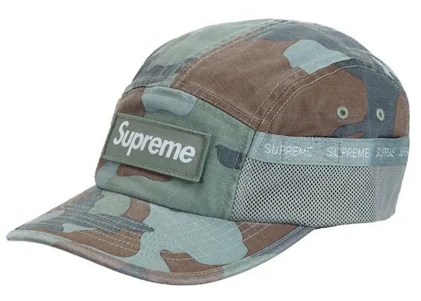 Supreme Mesh Pocket Camp Cap - Slate Camo