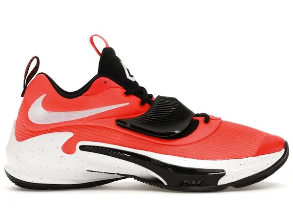 Nike Zoom Freak 3 Team Sneakers - Bright Crimson/black/white