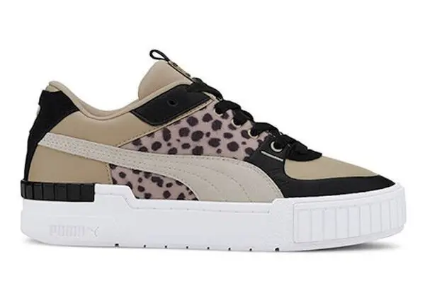 PUMA Cali Sport Wildcats Sneakers - Pale Khaki/white