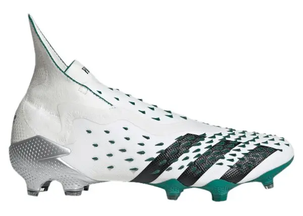 Adidas Predator Freak+ Fg Eqt Demonskin - Crystal White/core Black/sub Green