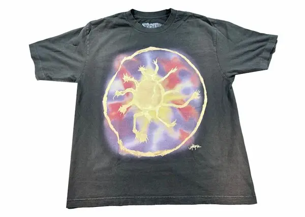 TRAVIS SCOTT Utopia Is In Austin Circus Maximus Tee Shirt - Black