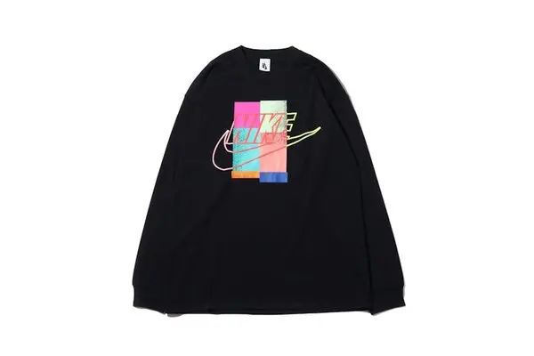 Nike X Atmos Nrg Long Sleeve Tee Shirt - Black