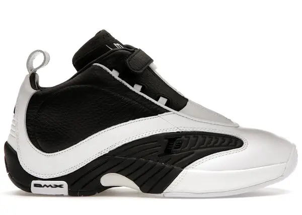 REEBOK The Answer Iv Og Nba Finals Sneakers - White/black/silver Metallic